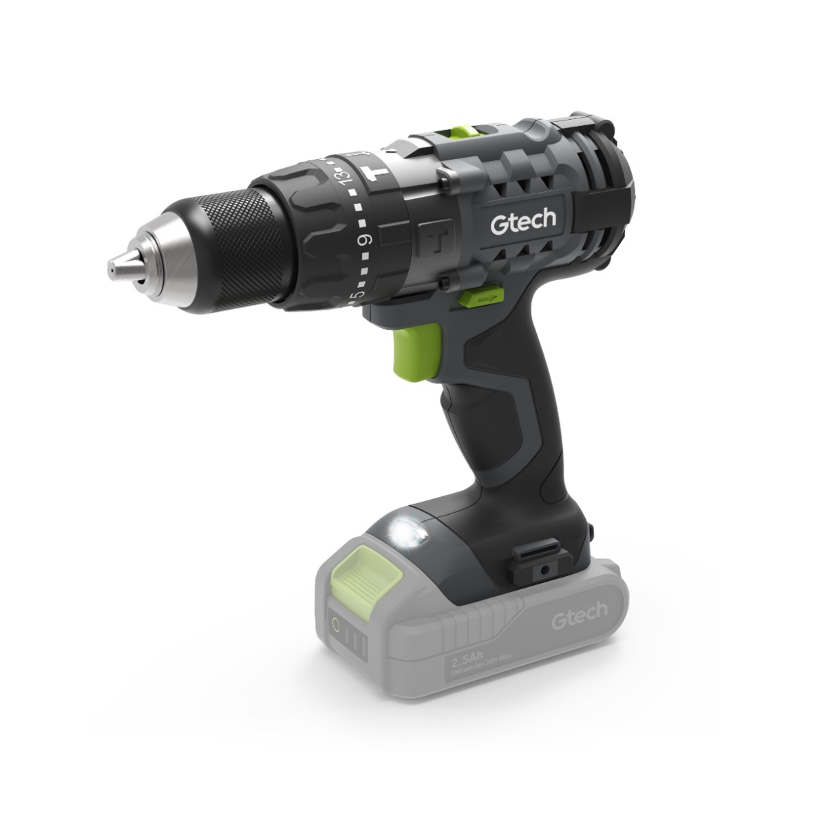 Cordless Combi Drill Bare Unit Electric Power Tools Gtech