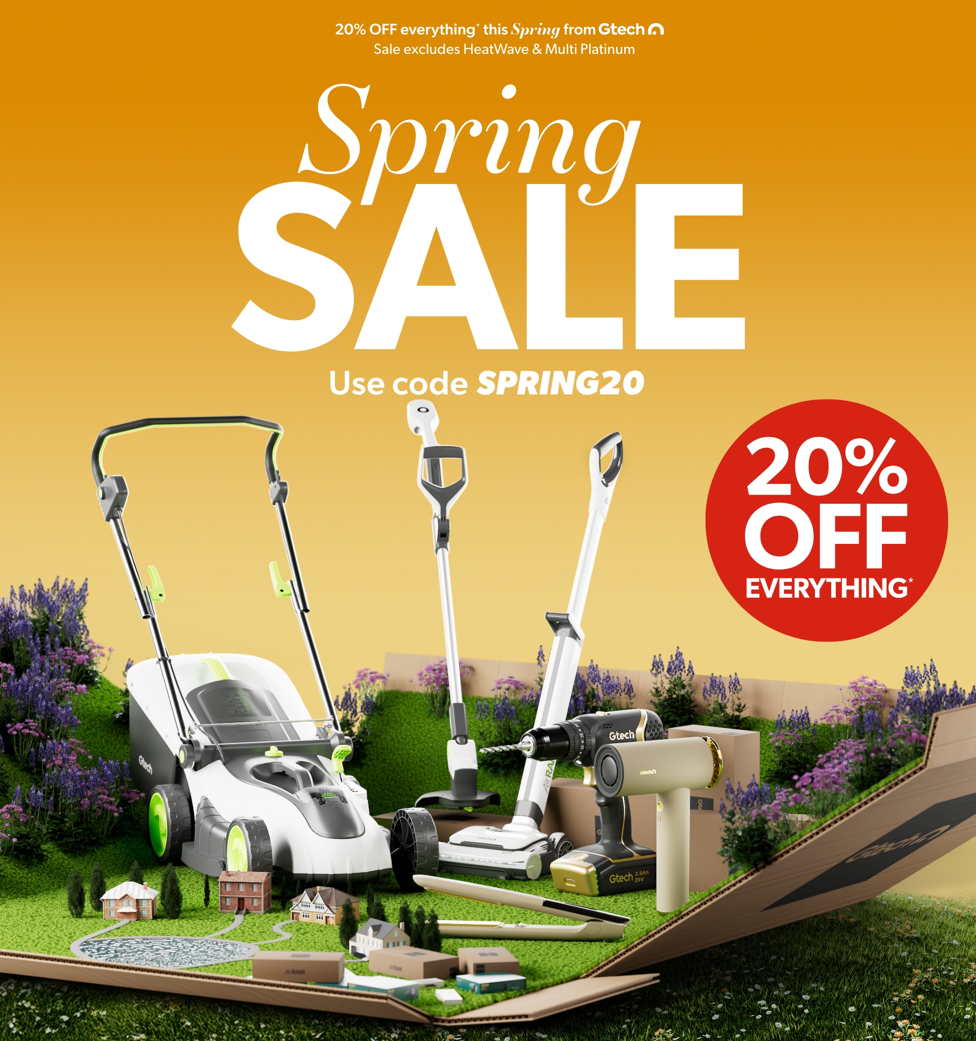 Gtech UK Official: Vacuum Cleaners, Home, Gardening, DIY & Hair Care